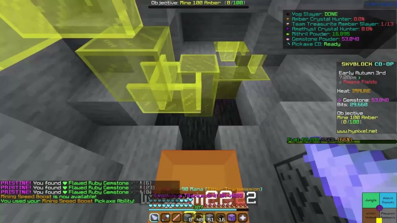 MINING Macro Helper Mod Hypixel SkyBlock April 2025 - Cube Letter