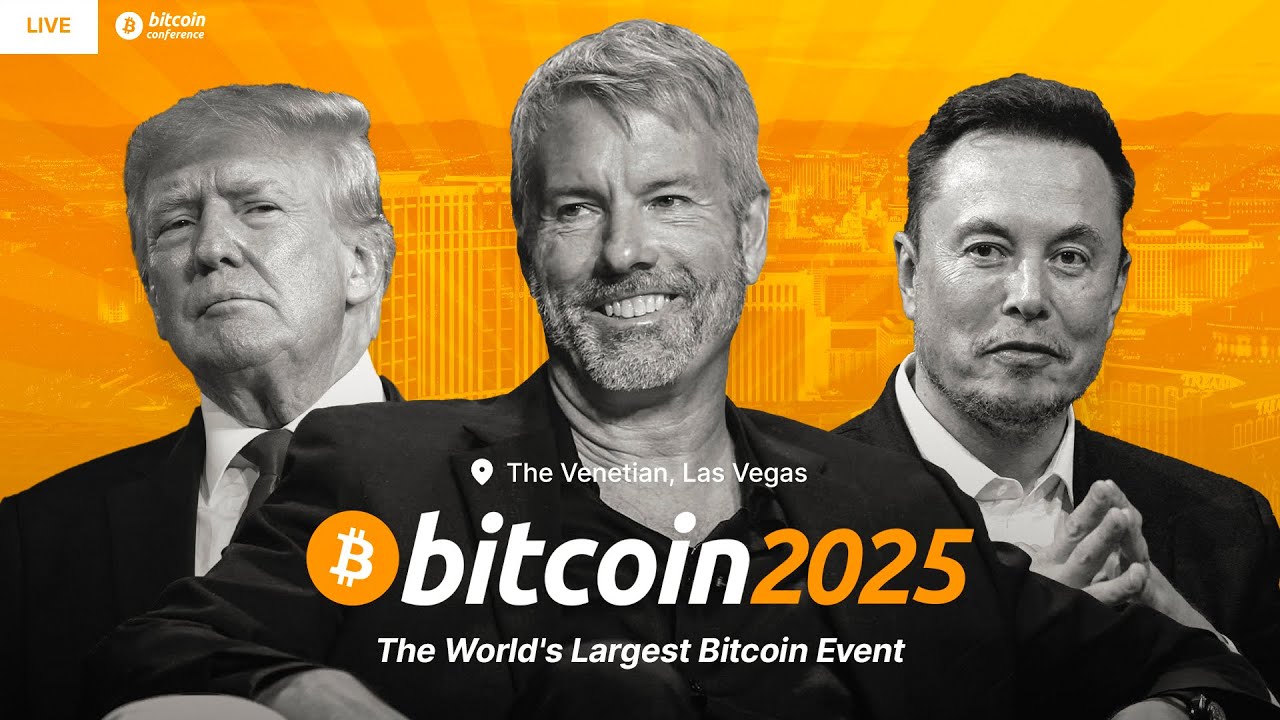 Bitcoin 2025 Conference, Michael Saylor & JD Vance Speech - Day 3 ...